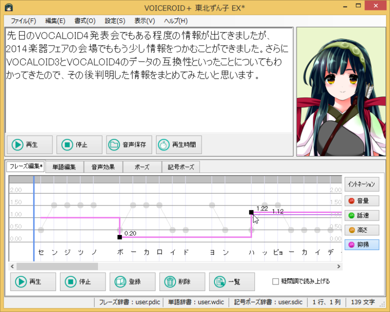音声合成ソフト、VOICEROIDが高音質化、高性能化を実現！ | DTMステーション