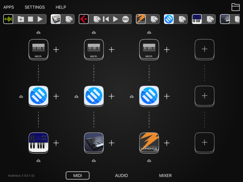iOSのDTM基幹ソフトがMIDIにも対応。Audiobus 3リリース | DTMステーション