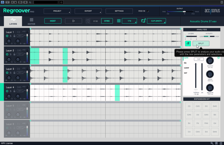 人工知能を用いたドラム用の魔法のツール、accusonusのRegroover ProとDrumatomに驚愕！ | DTMステーション