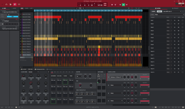 AKAIの無料DAW、MPC beatsで誰でもビートメイキング。多機能ミニ鍵盤MPK mini MK3との連携で威力は最大化する | DTM ...