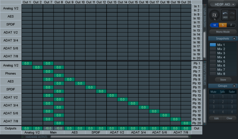 超低レイテンシー、2021年現在の最高峰の内蔵型オーディオインターフェイス、RME HDSPe AIO Proの実力 | DTMステーション