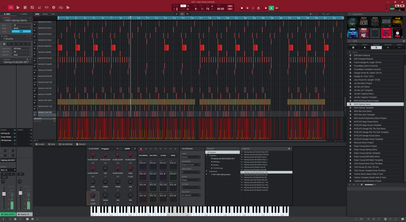 AKAIがMPC Studio 2をリリース。抜群の操作性を持つMPCシステムに100種以上の膨大なプラグインをセットで29,800円 ...