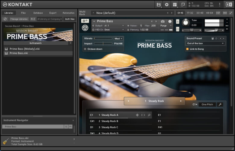 Native Instrumentsからプロのベーシストを再現するSession Bassistの第1弾がリリース。1981年アメリカ製ベース ...