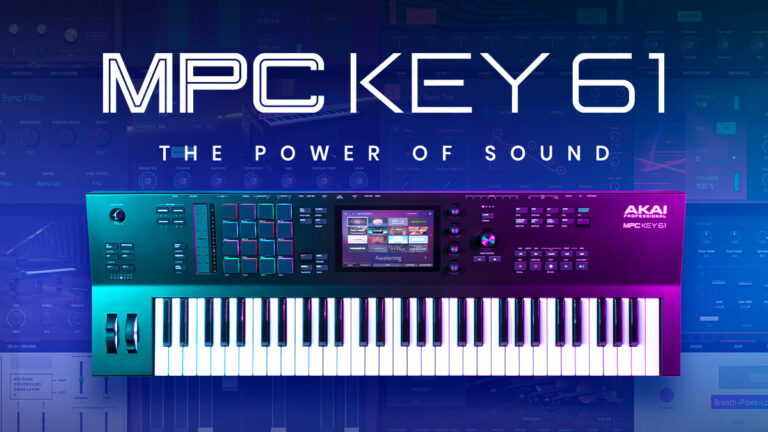MPCがキーボードに!? モンスター級ワークステーション、AKAI MPC KEY 61爆誕 | DTMステーション