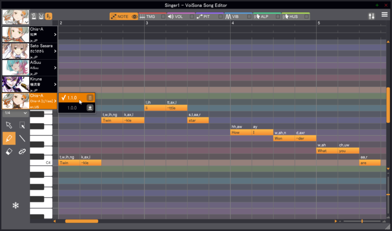 AI歌唱ソフト「VoiSona」の誕生1周年に合わせ初の英語ボイスライブラリ「Chis-A [tʃíːseɪ] を発売開始 | DTMステーション