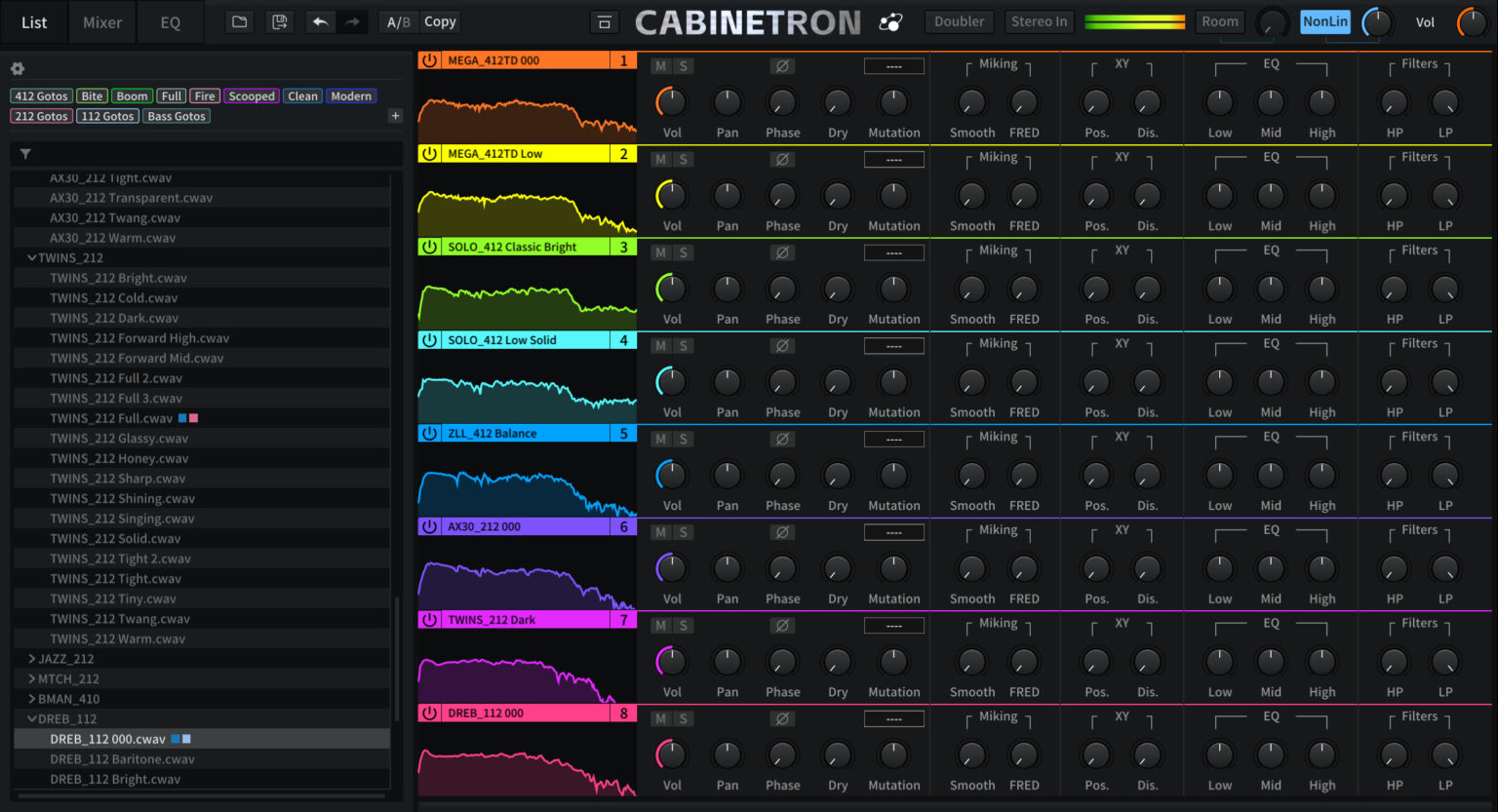 究極のキャビネットシミュレーター!? 豊富なIRライブラリ搭載で超高性能・多機能なCABINETRON誕生 | DTMステーション