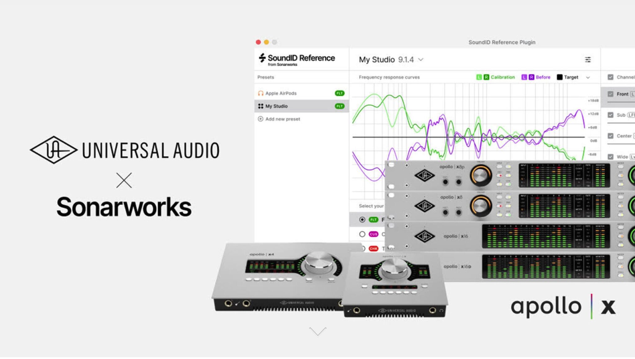 キャリブレーションソフトのSonarworks SoundID ReferenceがApolloのDSPでも実現可能に。12月2日までブラック ...